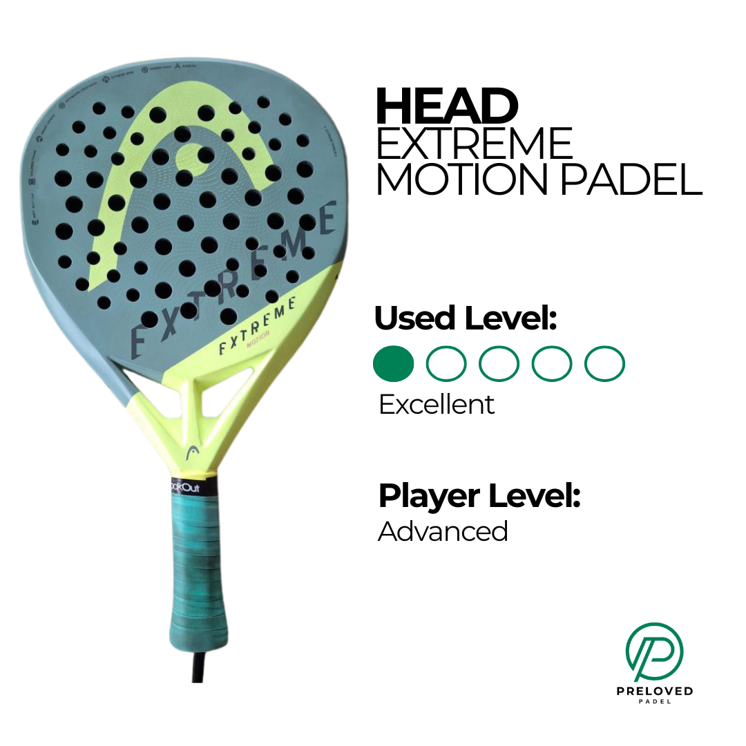Head Extreme Motion Padel Racket – Preloved Padel