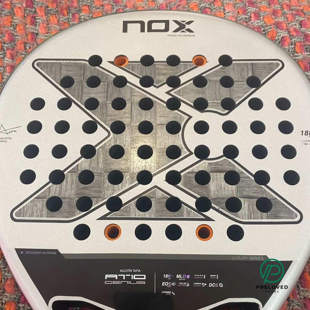 NOX AT10 Genius 18K Padel Racket – Preloved Padel
