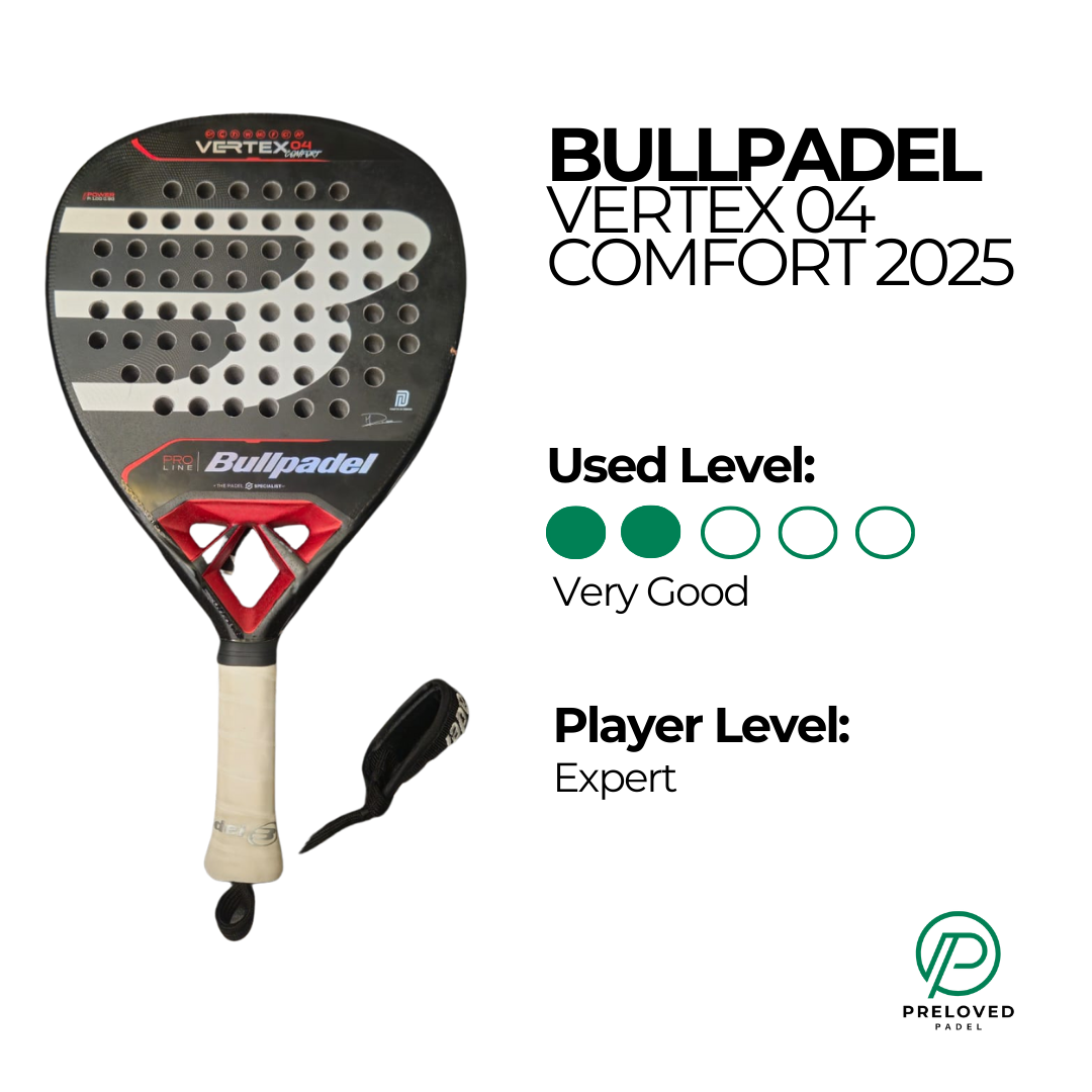 Bullpadel Vertex 04 Comfort Padel Racket – Preloved Padel