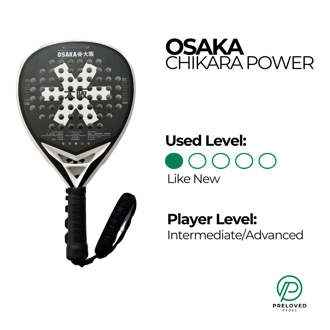 Osaka Padel Racket - Chikara Power – Preloved Padel